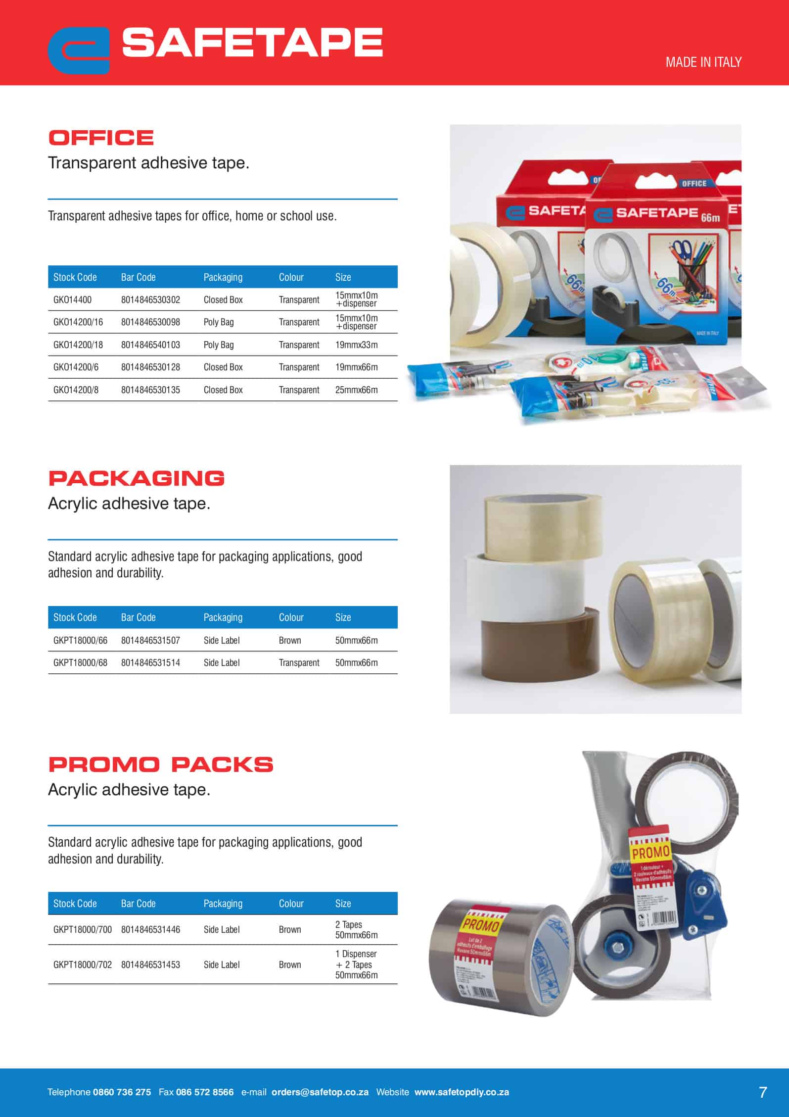 SafeTape - Safetop - Quality Price Performance