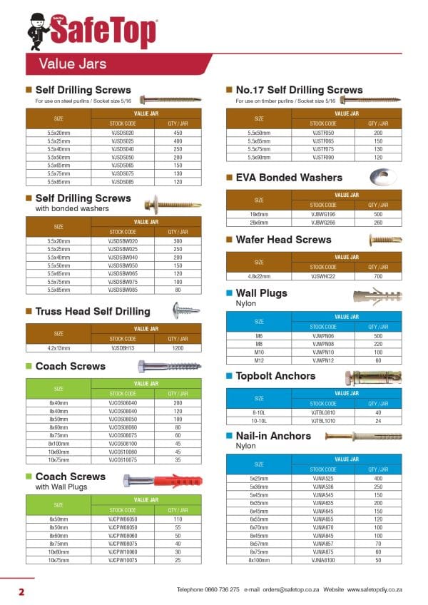 Promotions - Safetop - Quality Price Performance